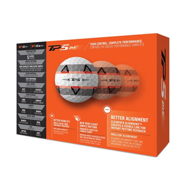 Bóng TP5 pix - TaylorMade Vietnam